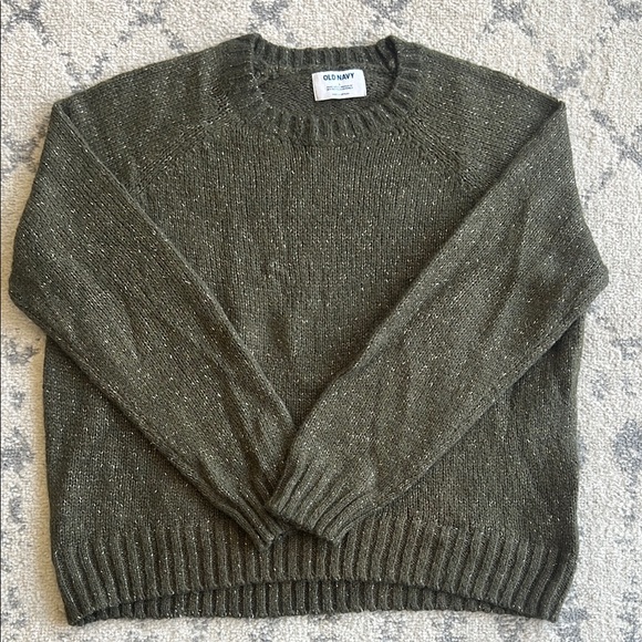 Old Navy | Sweaters | Old Navy Forest Green Knit Sweater | Poshmark